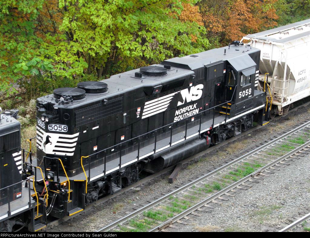 Roof detail of the NS 5058